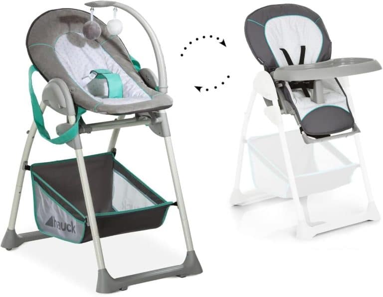 Test : hauck chaise haute Sit N Relax avec transat intégré